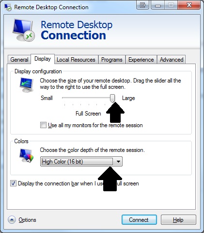 Create RDP Connector for Windows OS - Ace Cloud Hosting