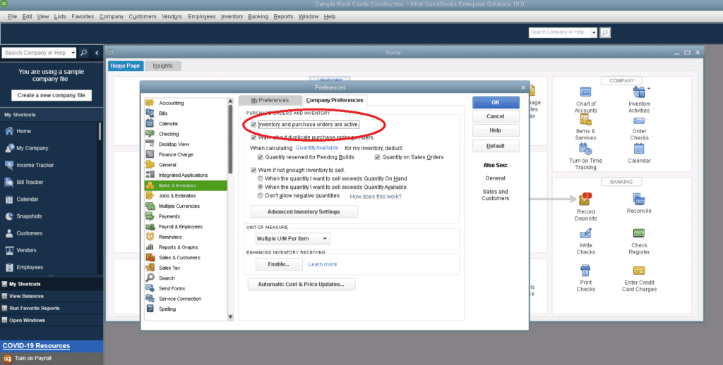 How to Use QuickBooks Enterprise Software to Track Inventory