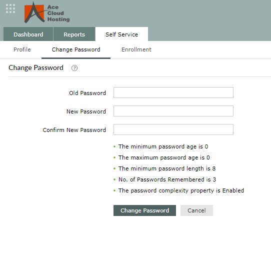 SelfCare Portal User Guide - Ace Cloud