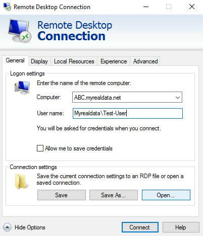 Ace Cloud Hosting Server Login Configuration Guide