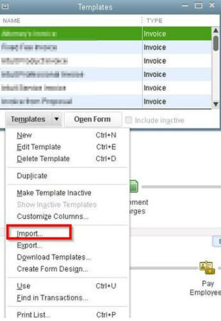 How to import Templates into QuickBooks? - Ace Cloud