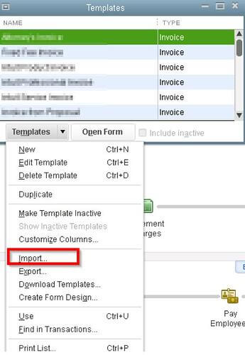 How to import Templates into QuickBooks? - Ace Cloud