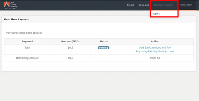 How To Add/Remove Users from Ace Cloud My Portal?