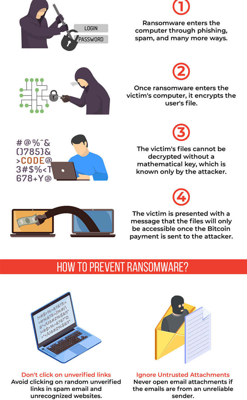 Ransomware - A Beginner's Guide [Infographic]