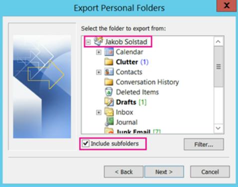 How to Import and Export Outlook Data Files
