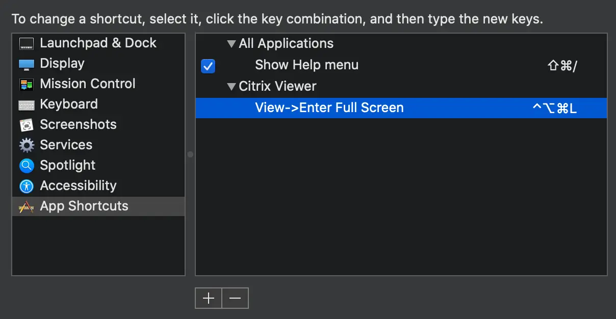 How to Switch B/w Windowed Mode and Full Screen in Citrix Workspace?